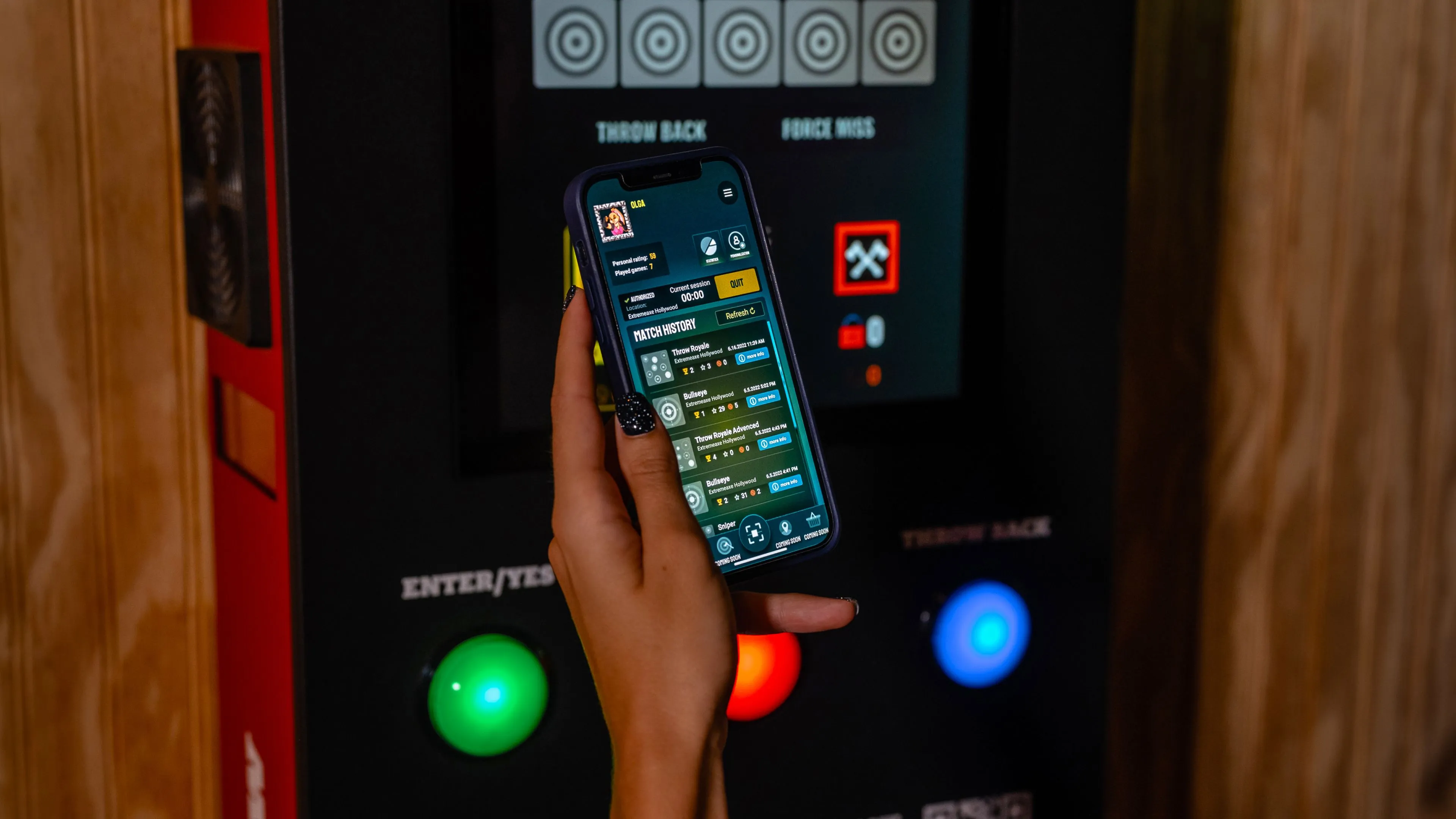 Digital Interactive Axe Throwing Projector System & Software | Champ Throw Interactive