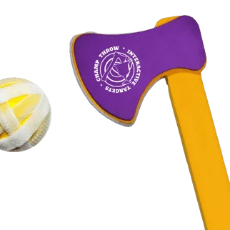 Innovative Attractions for FECs | Champ Throw Interactive Axe Throwing