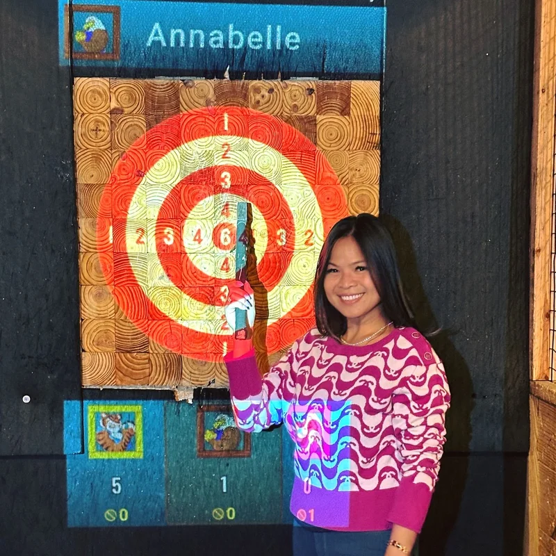 Digital Axe Throwing System for Businesses | Champ Throw Interactive