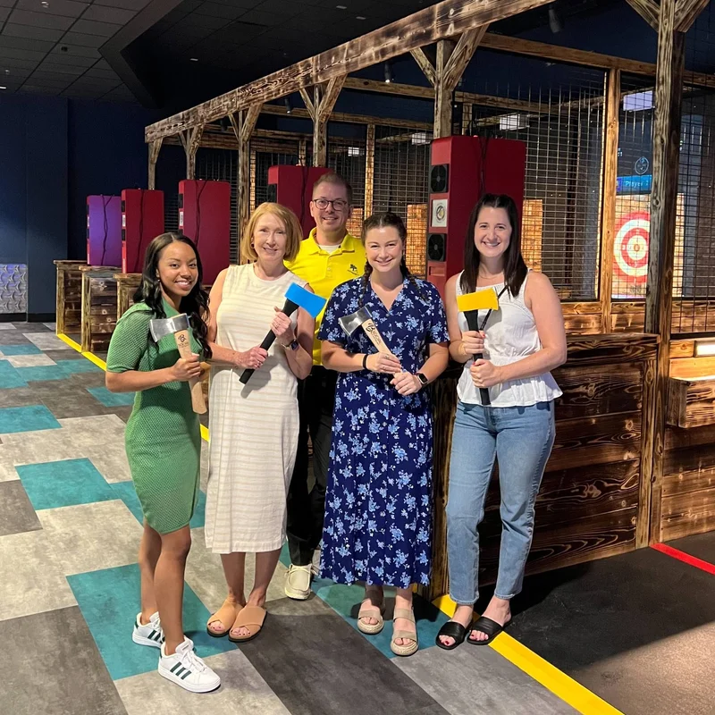 Digital Interactive Axe Throwing Projector System & Software | Champ Throw Interactive