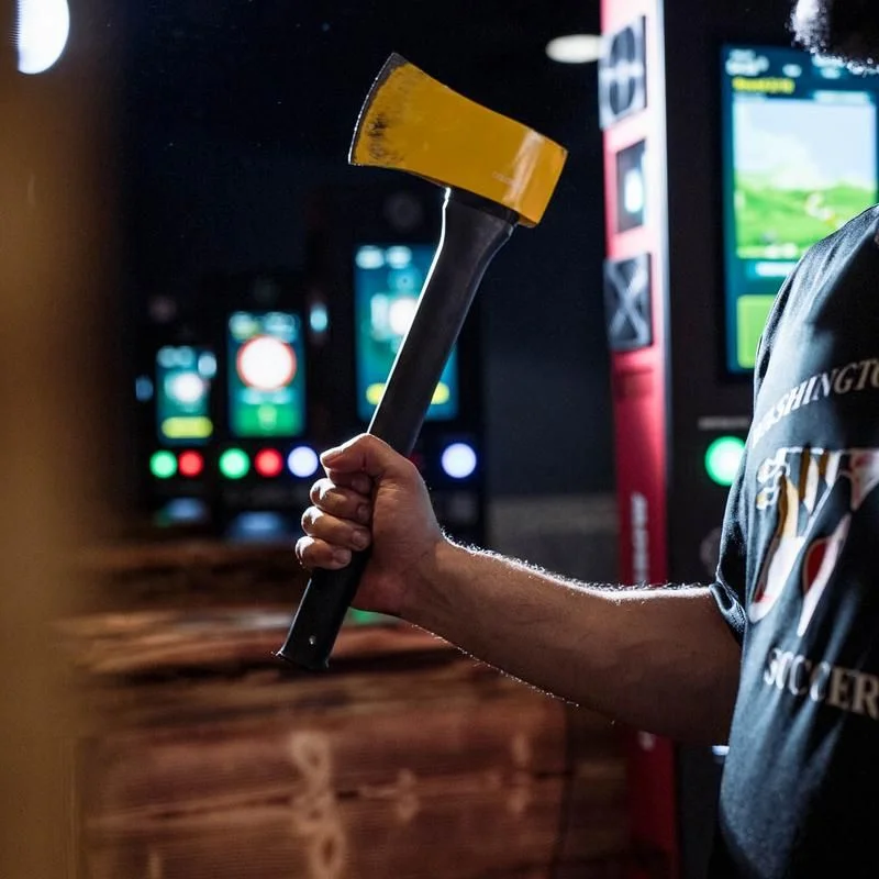 Digital Interactive Axe Throwing Projector System & Software | Champ Throw Interactive