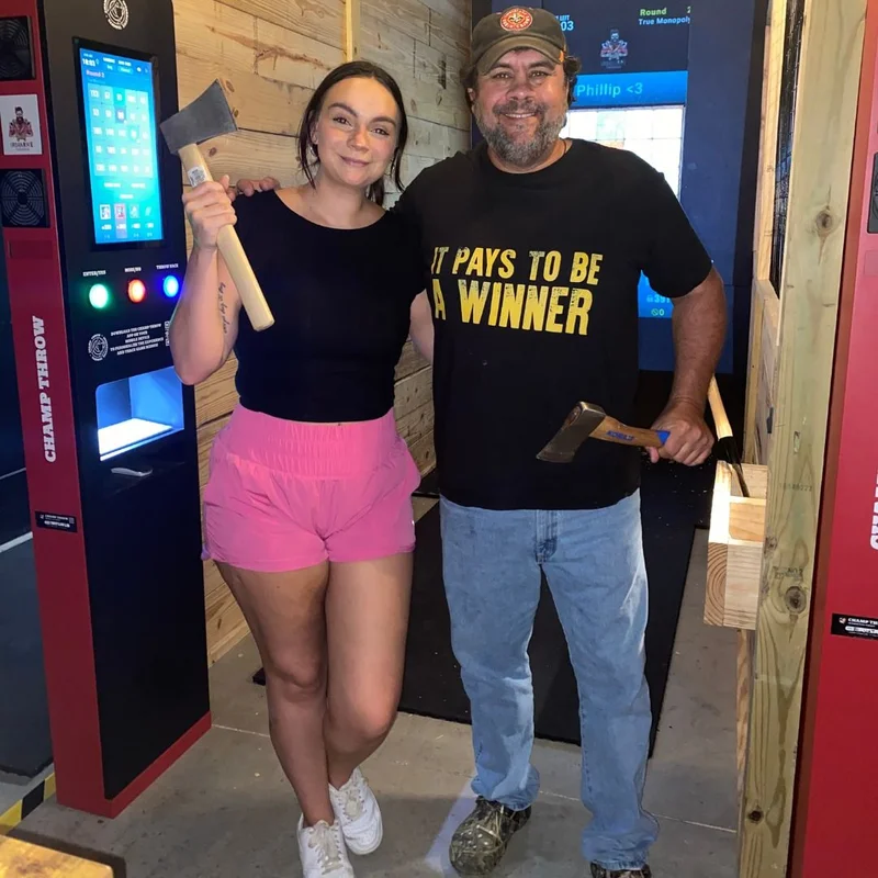 Digital Interactive Axe Throwing Projector System & Software | Champ Throw Interactive