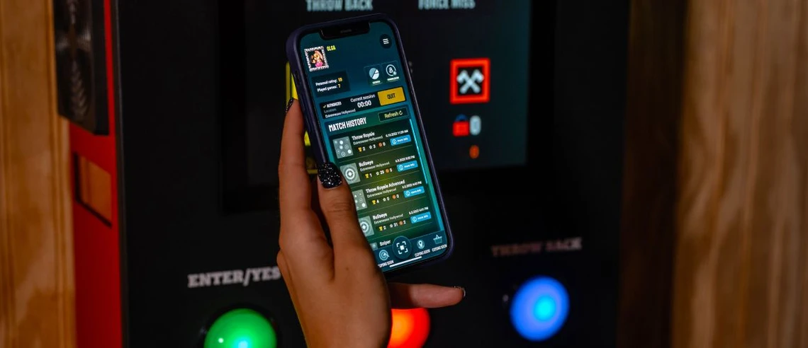 Digital Axe Throwing System for Businesses | Champ Throw Interactive